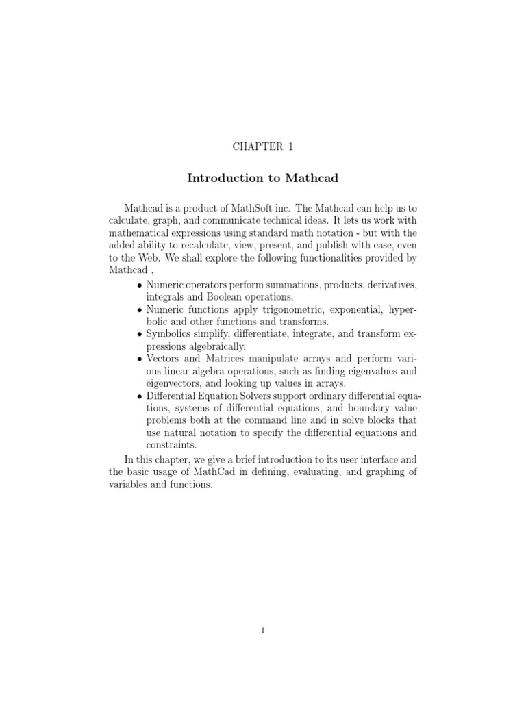 Chapter 1 | PDF