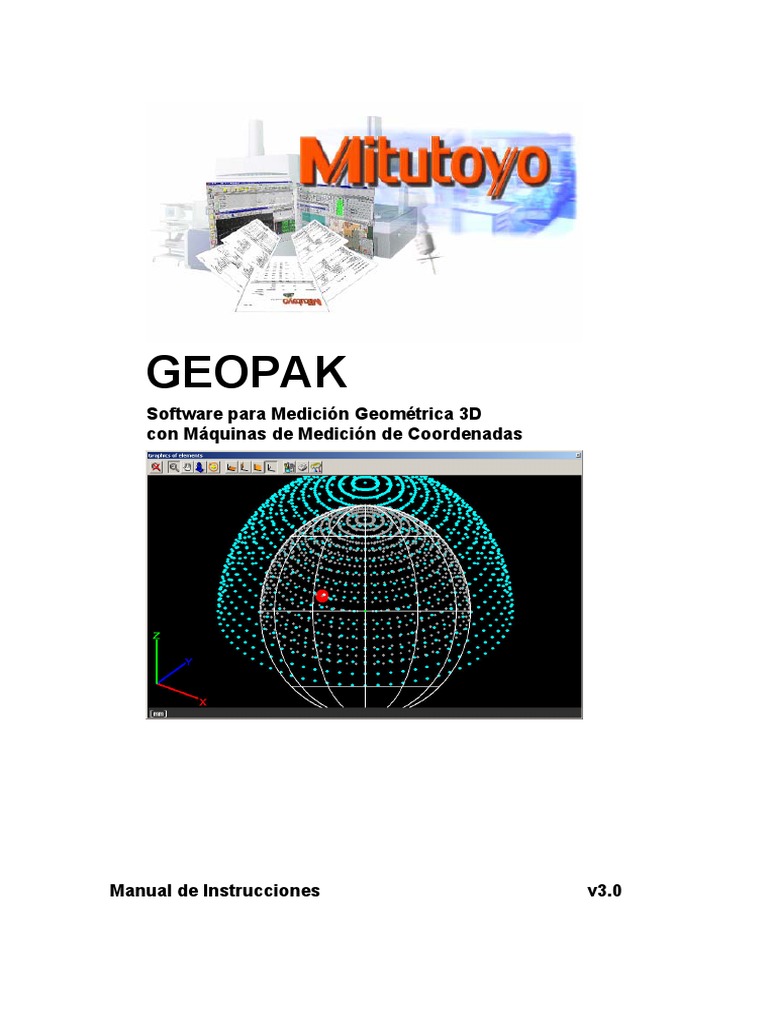 Manual Geopak v3.0-1 | PDF | Sistema coordinado | Espacio