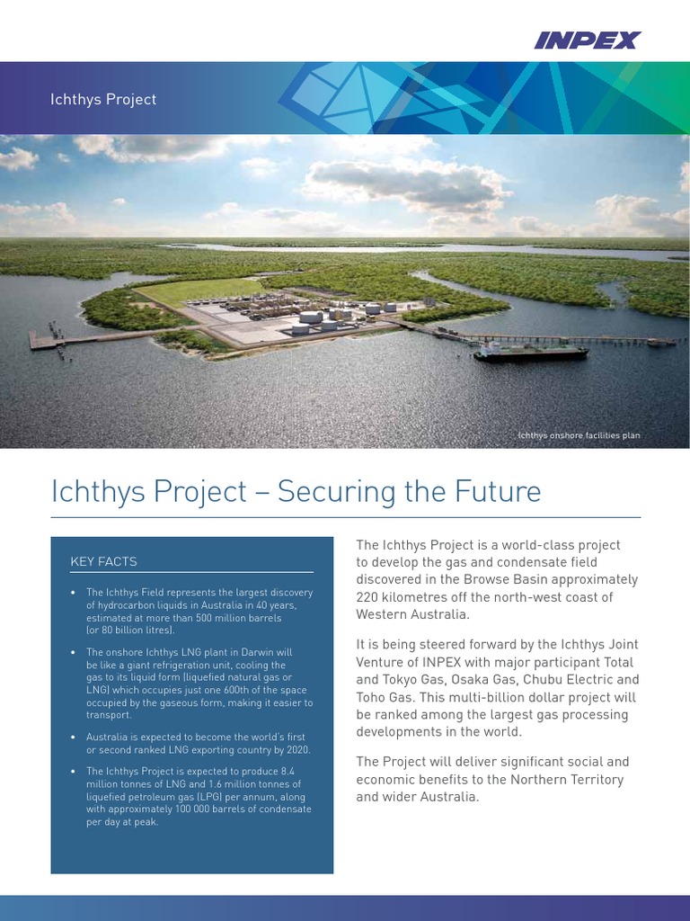 Inpex - Ichthys Project Fact Sheet - September 2012 Final | PDF ...