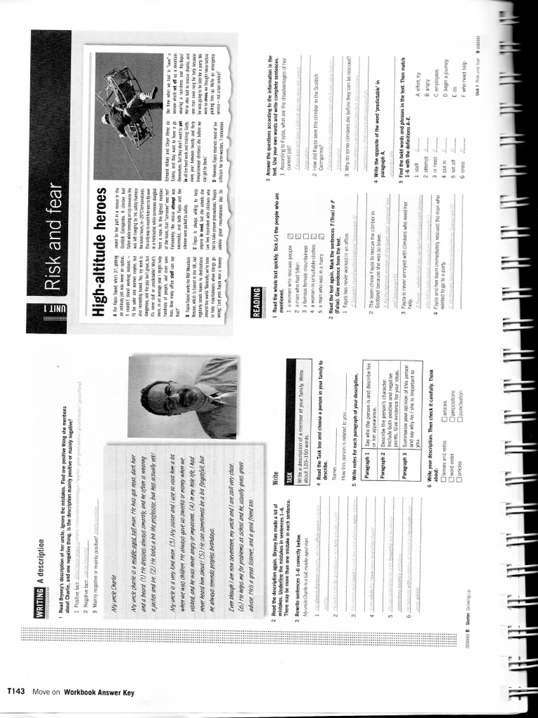 003 - Soluciones Workbook Move On 2º PDF | PDF | Métodos y materiales ...