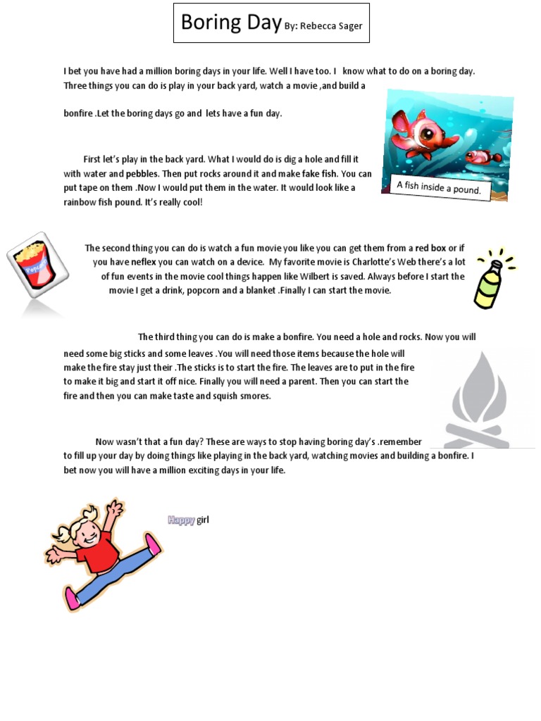 Boring Day | PDF