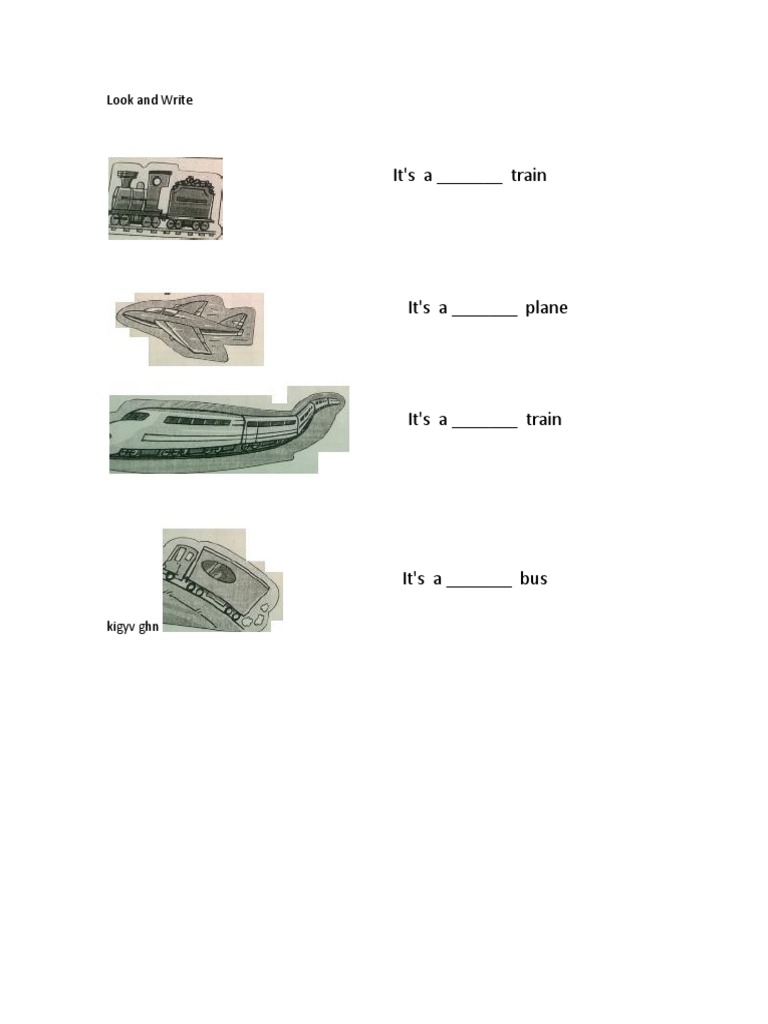 Look and Write | PDF