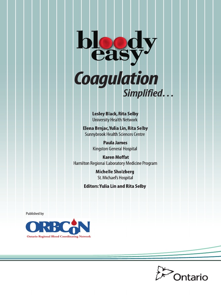 Bloody Easy - Coagulation explained | Coagulation | Platelet