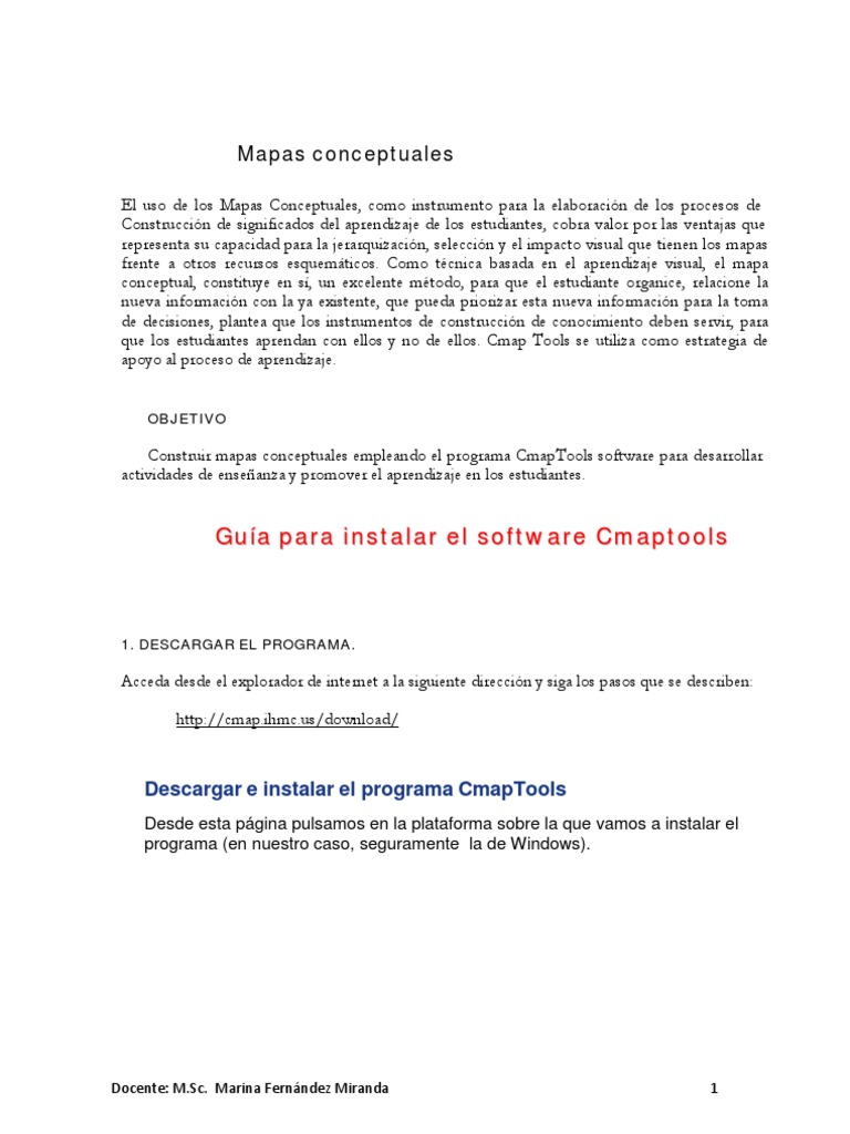Tutorial de Cmaptools - Doc | PDF