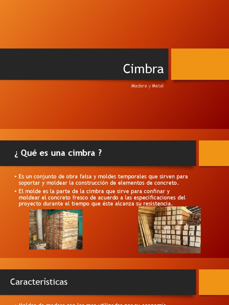 Cimbra | PDF | Bóveda (Arquitectura) | Hormigón