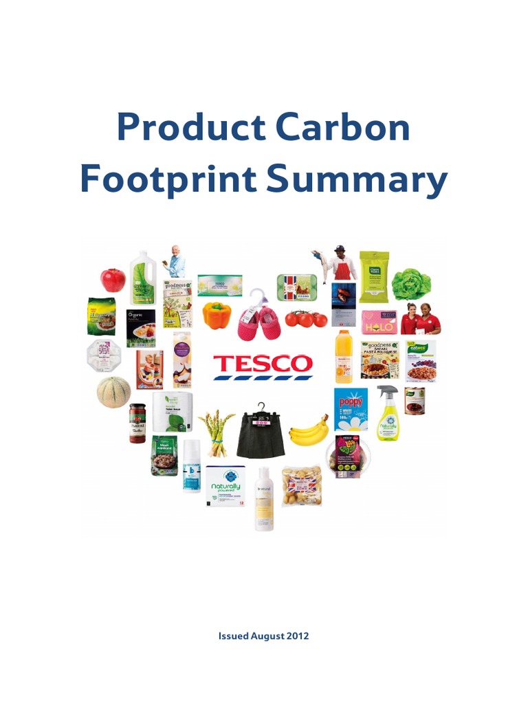 Tesco's Commitment to Carbon Footprint Reduction | PDF | Greenhouse Gas ...