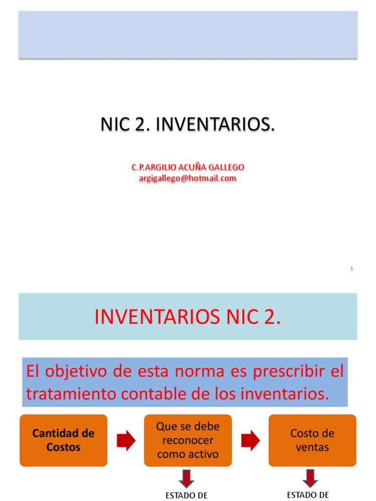 Presentacion Nic. 2 | Descargar gratis PDF | normas internacionales de ...