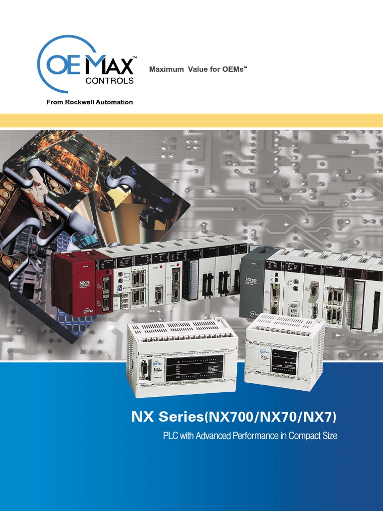 Oemax NX PLC | PDF | Programmable Logic Controller | Embedded System