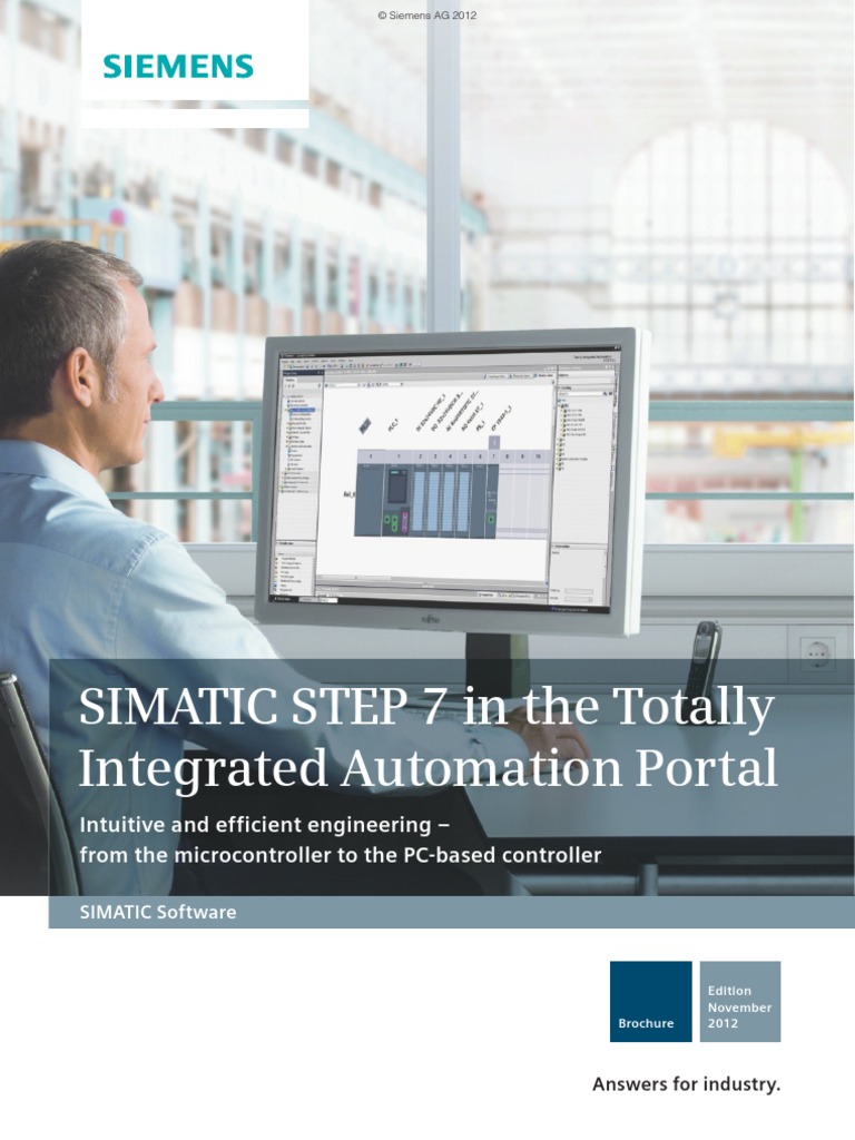 Brochure Simatic-Step7 Tia-Portal en | PDF | Automation | Computer Programming