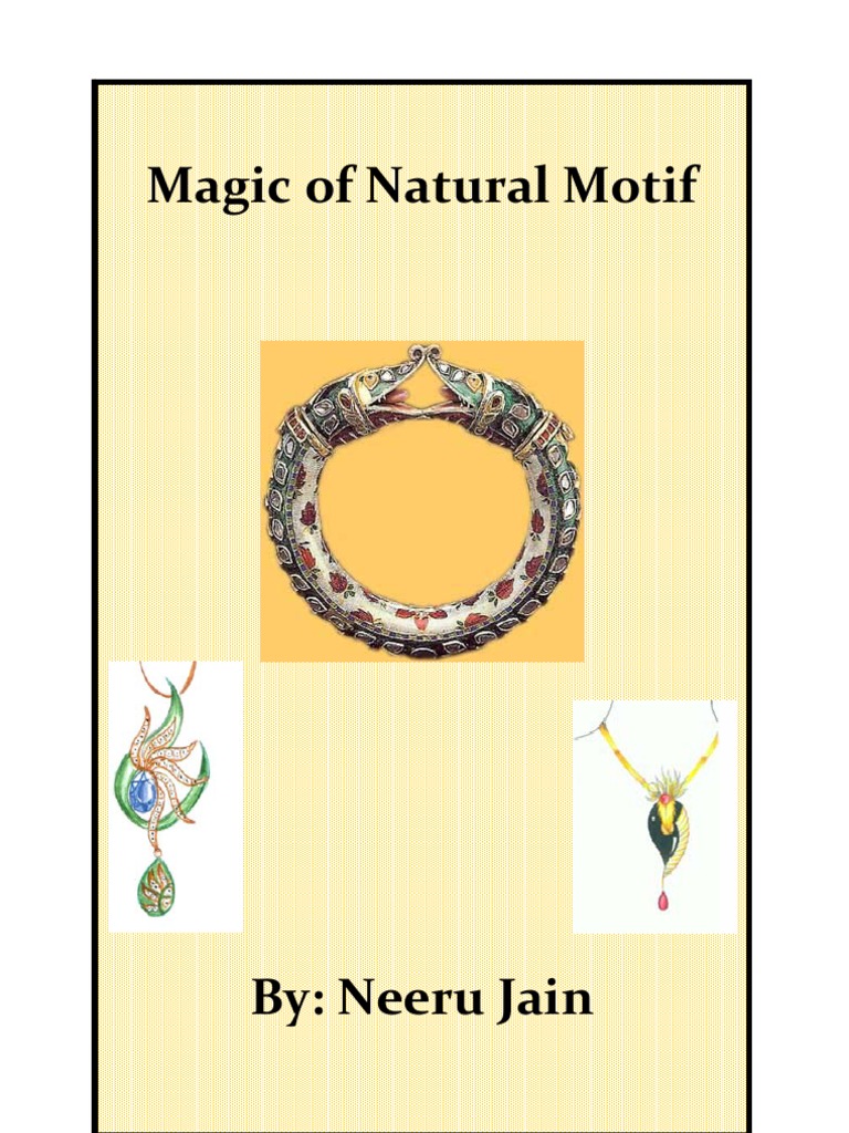Magic of Natural Motif | PDF | Jewellery | Jewelry