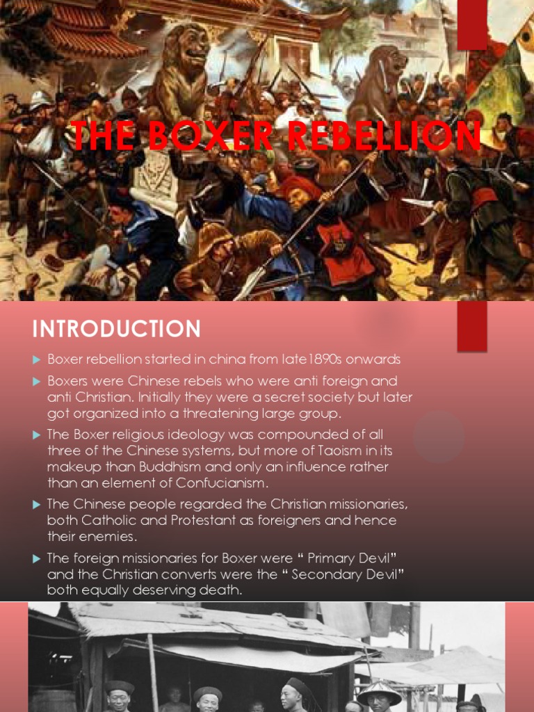 The Boxer Rebellion | PDF | China | World Politics