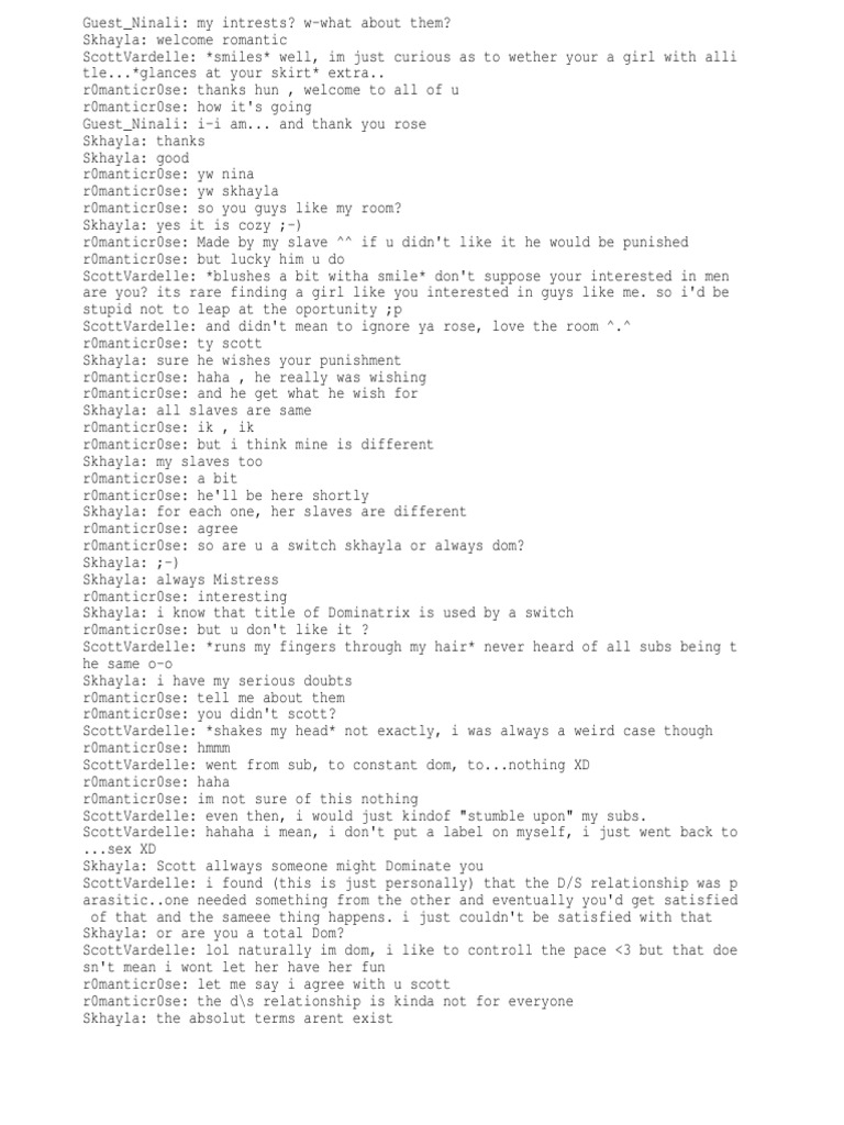 Chat | PDF | Sexual Attraction | Sexual And Gender Identity Disorders