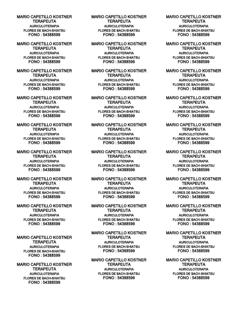 Mario Capetillo Kostner | PDF