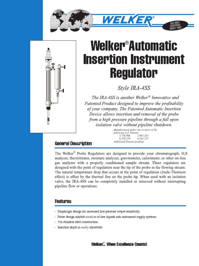 Welker - Retractable Probe | PDF