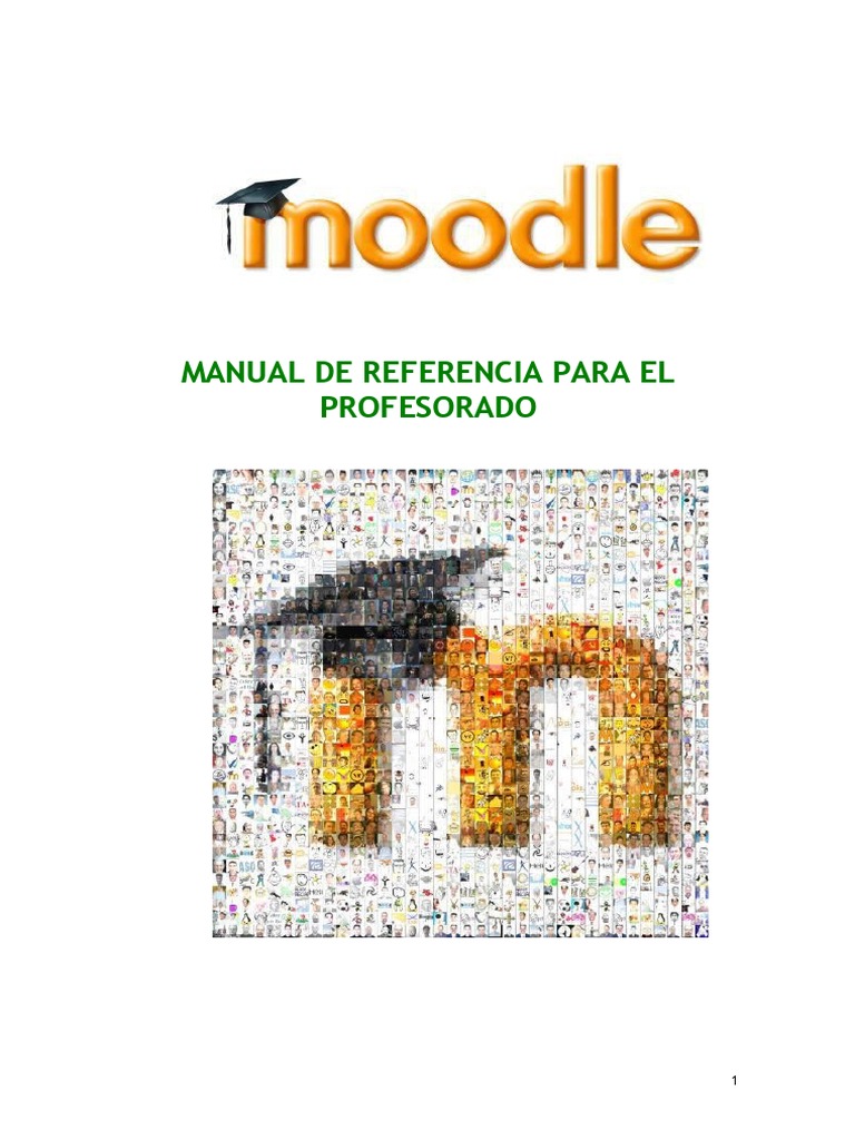 Guía completa para profesores sobre el uso de la plataforma Moodle | PDF | Comillas | Point and ...