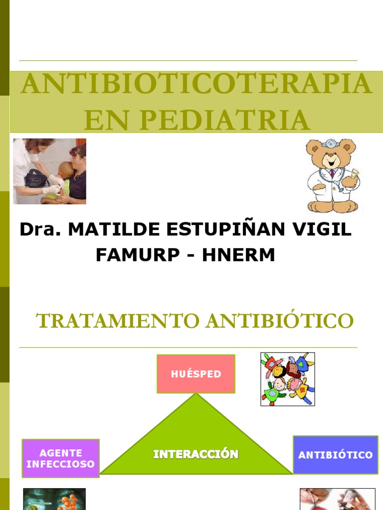 10 Antibioticoterapia en Pediatria (3) | Antibióticos | Penicilina