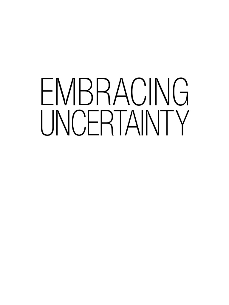 Embracing Uncertainty The Essence of Leadership | PDF | Teachers ...