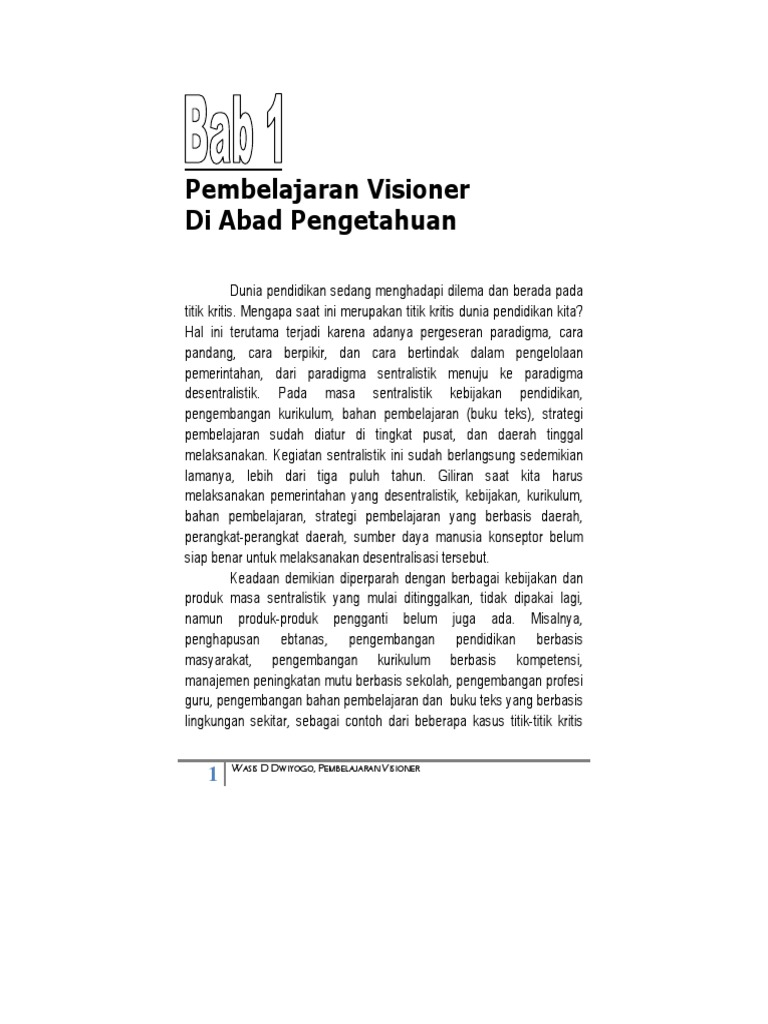 E-Book Belajar Visioner | PDF | Kesehatan Holistik
