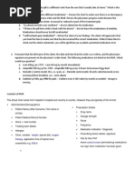 Bedside Report Checklist | PDF