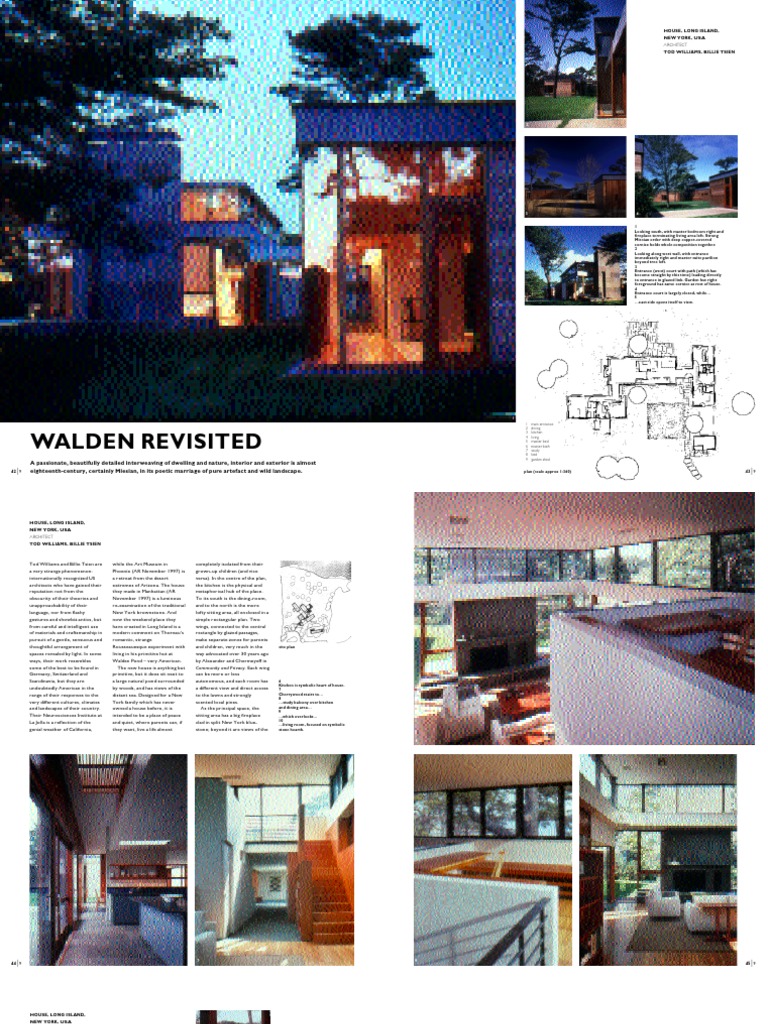 Todd Williams and Billie Tsien - House PDF | PDF | Walden | Nature