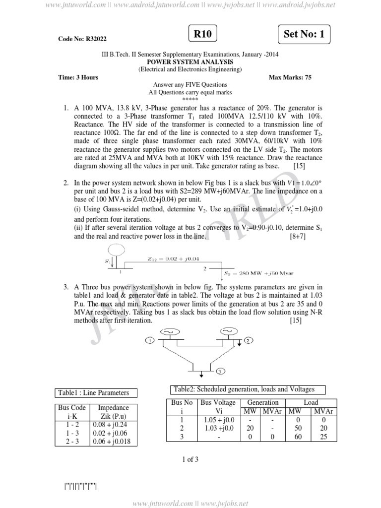 Power System Analysis | PDF | Electrical Impedance | Transformer