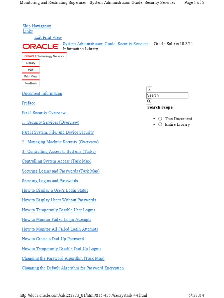 Managing Security | PDF | Superuser | Password