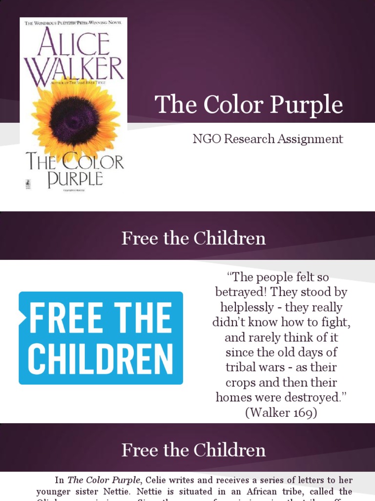 Olinka Tribe's Struggles in The Color Purple | PDF | Identity Politics ...