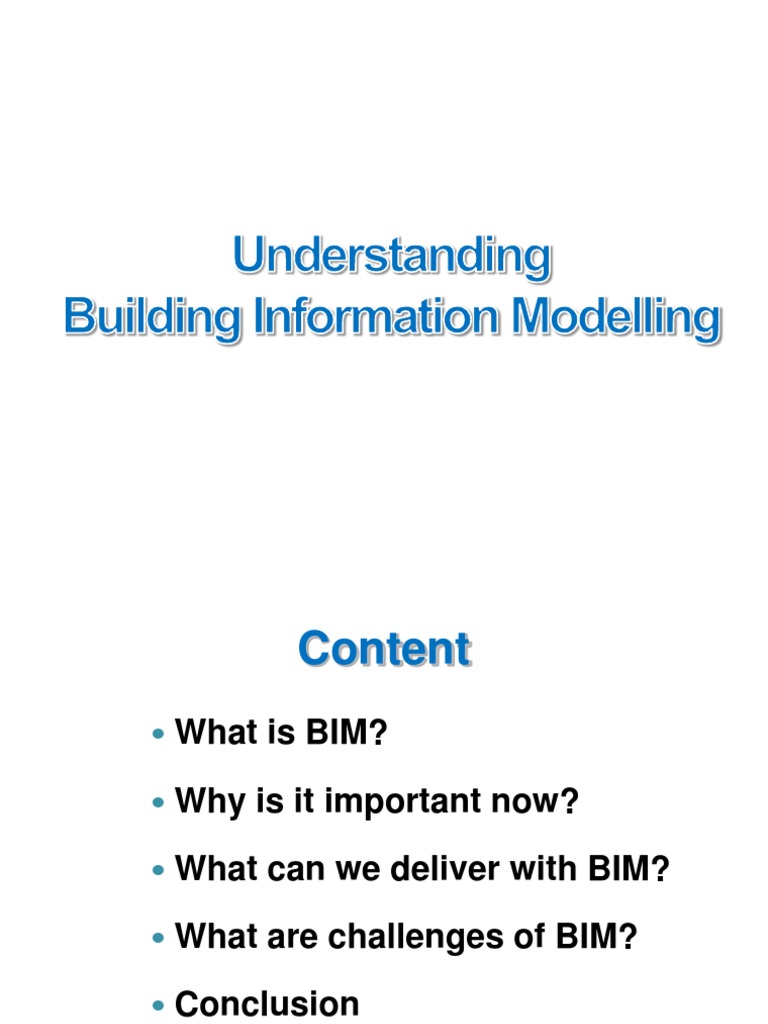 Understanding Bim | Download Free PDF | Building Information Modeling ...