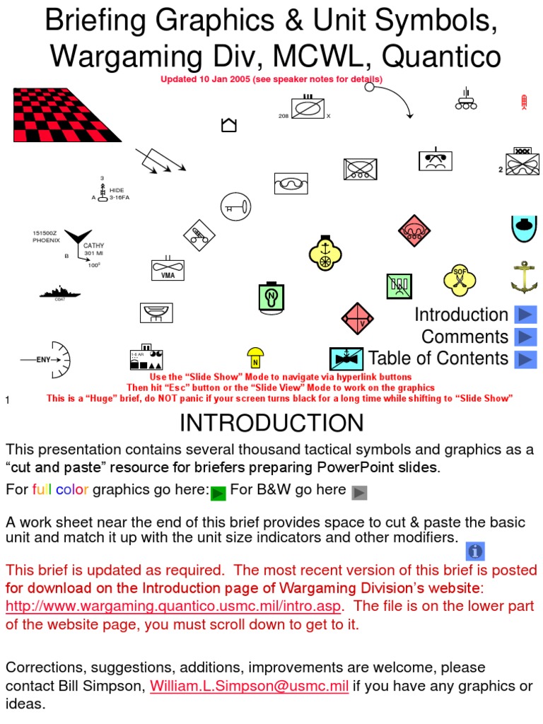 Briefing Graphics & Unit Symbols | Infantry | Military Forces