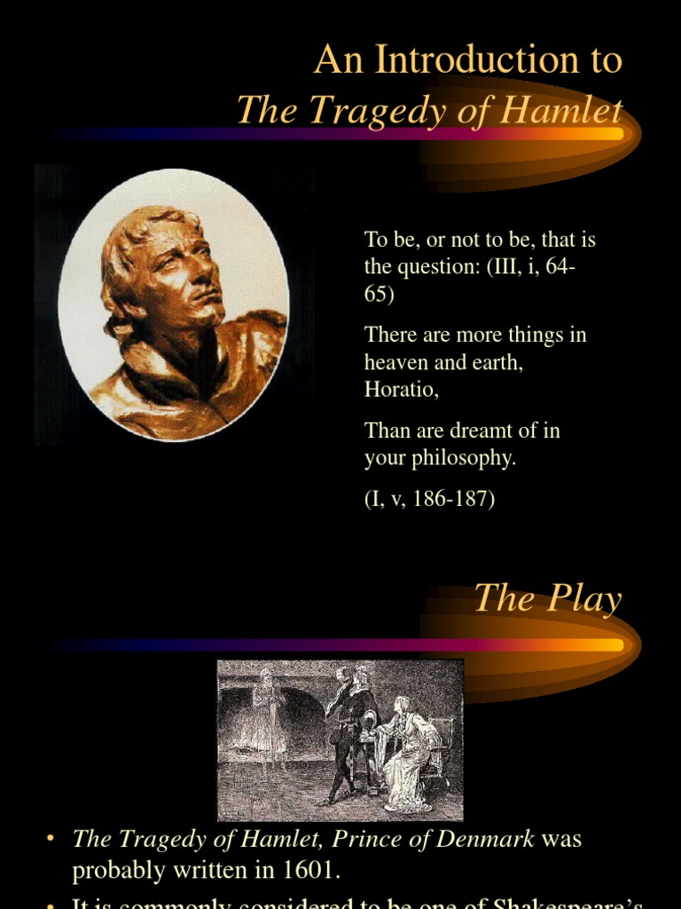 Hamlet Powerpoint | PDF | Hamlet | Oedipus Complex