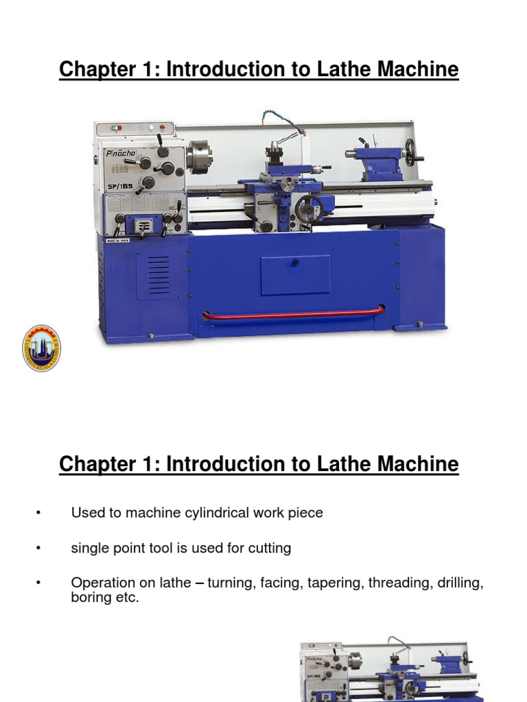 Chapter 1: Introduction To Lathe Machine | PDF
