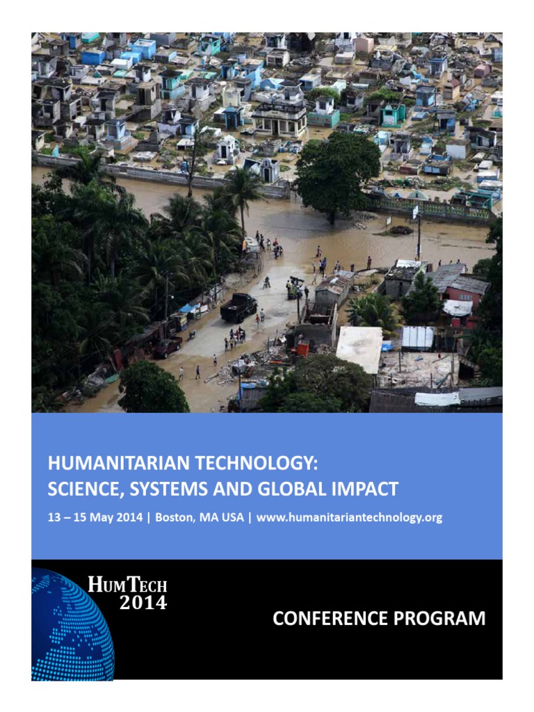 Humanitarian Technology 2014 Program | PDF | United States Agency For ...