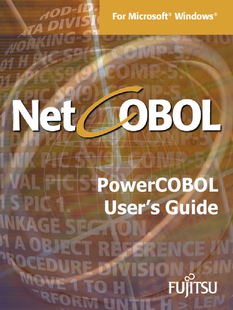 Power Cobol Users Guide | PDF | Component Object Model | Microsoft Windows