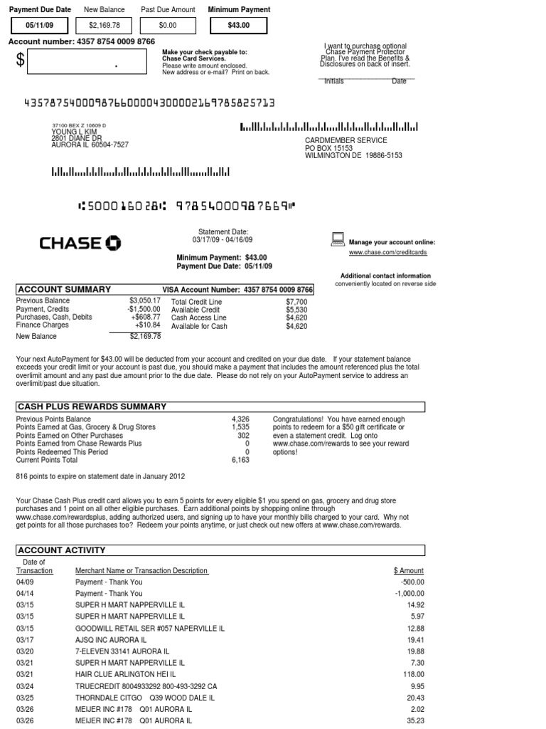 Account Summary: This Statement Is A Facsimile - Not An Original | PDF | Annual Percentage Rate ...