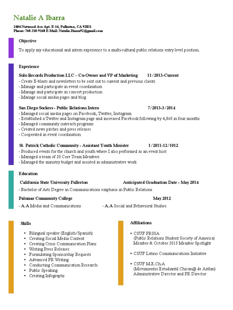 Updated Resume | PDF