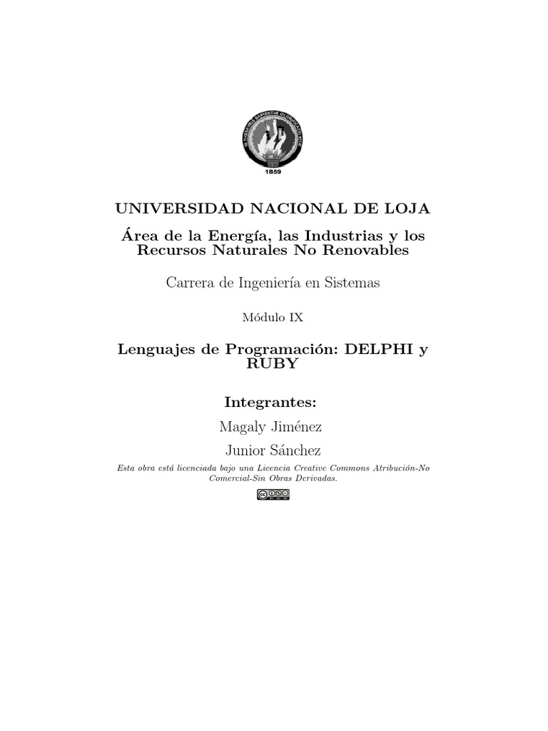 Delphi y Ruby | PDF | Arte | Tecnología