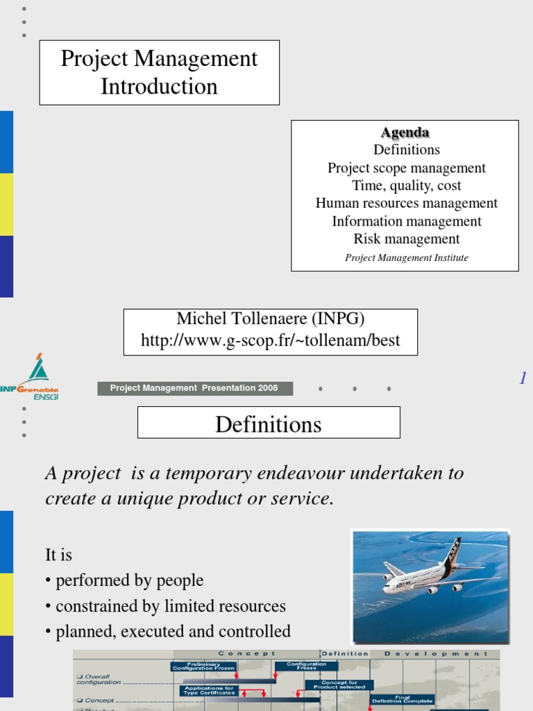 Project Management Introduction | PDF | Project Management | Industries
