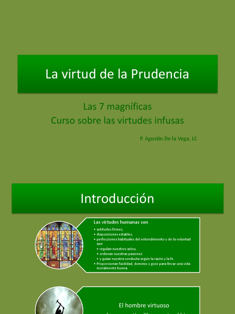 La Virtud de La Prudencia | Prudencia | Moralidad