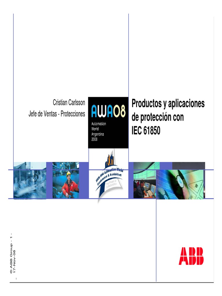 Iec 61850 Abb | PDF | Transformador | Scada