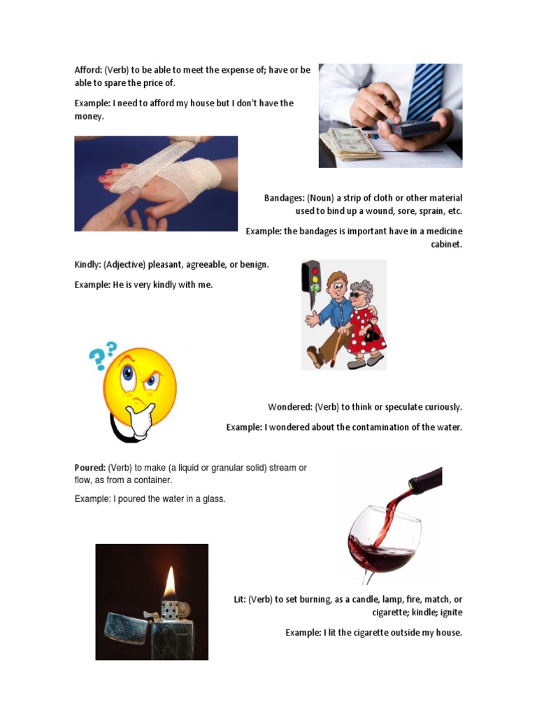 Pictionary | PDF | Verb | Adjective