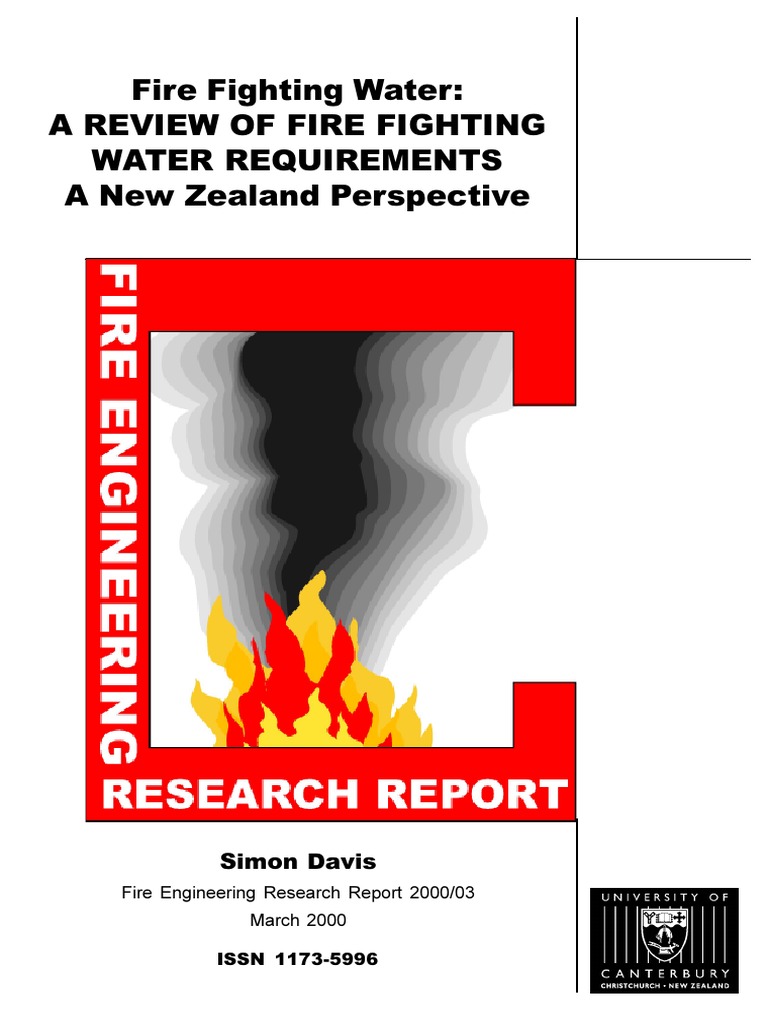 Fire Fighting Water | PDF | Firefighting | Water