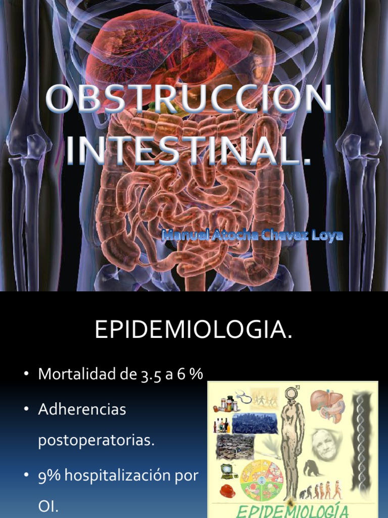 Obstruccion Intestinal Cirugia | PDF | Enfermedades y trastornos | Medicina