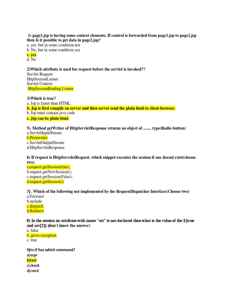 Final JSP Servlet | Download Free PDF | Java Server Pages | Java Servlet