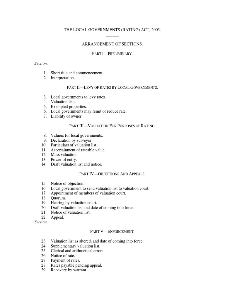 Uganda Local Government (Rating) Act 2005 | PDF | Real Estate Appraisal ...