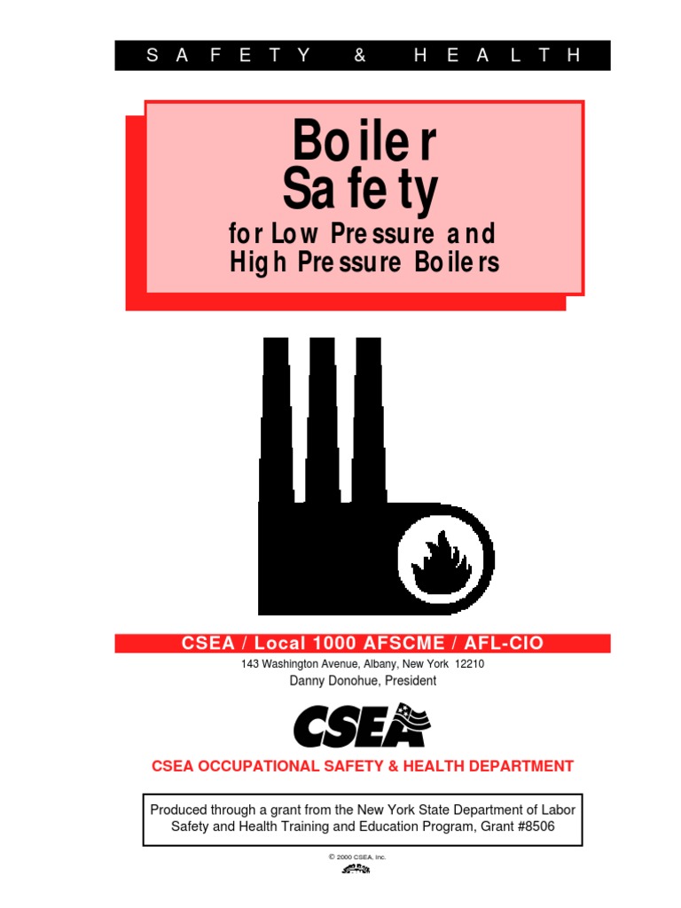 Boiler | Occupational Safety And Health Administration | Boiler