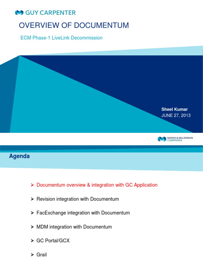 Overview of Documentum | PDF | Information Retrieval | Data Management