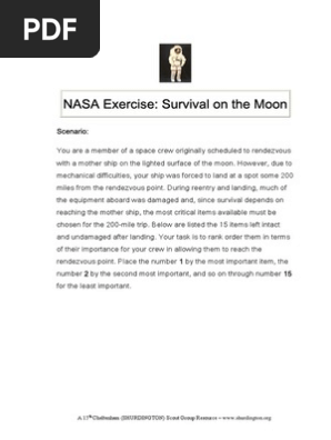 Nasa Exercise