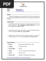 BTech_Student_Resume_Template | PDF