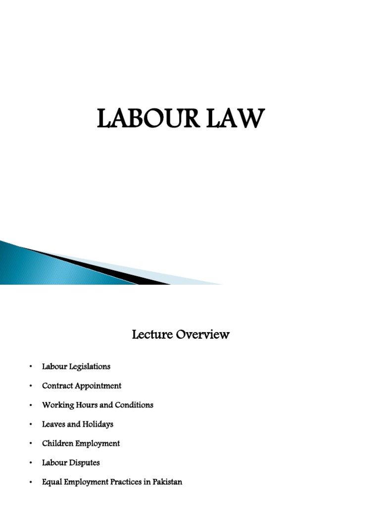 Labour Law | PDF | Labour Law | Trade Union