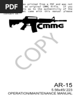 M4 Pmi | PDF | Rifle | Trigger (Firearms)